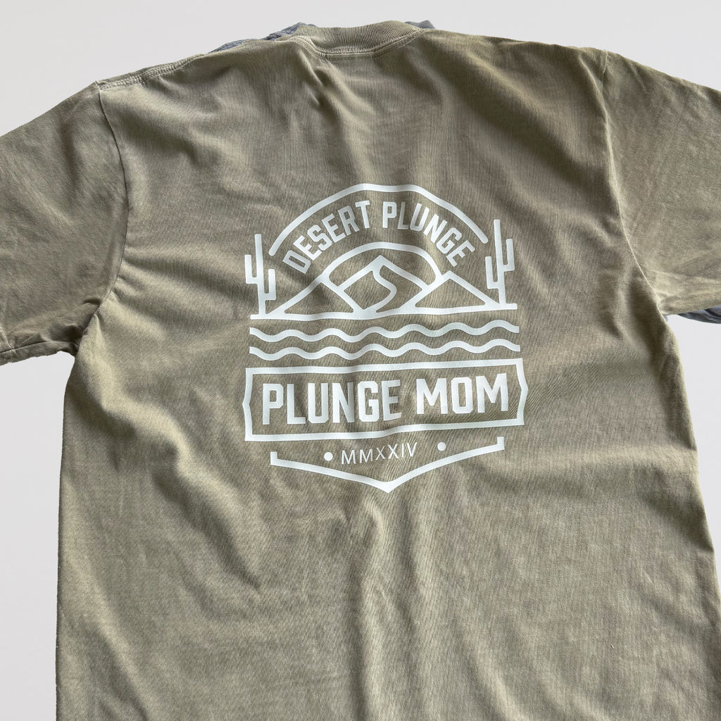 Plunge Mom Shirt – Desert Plunge